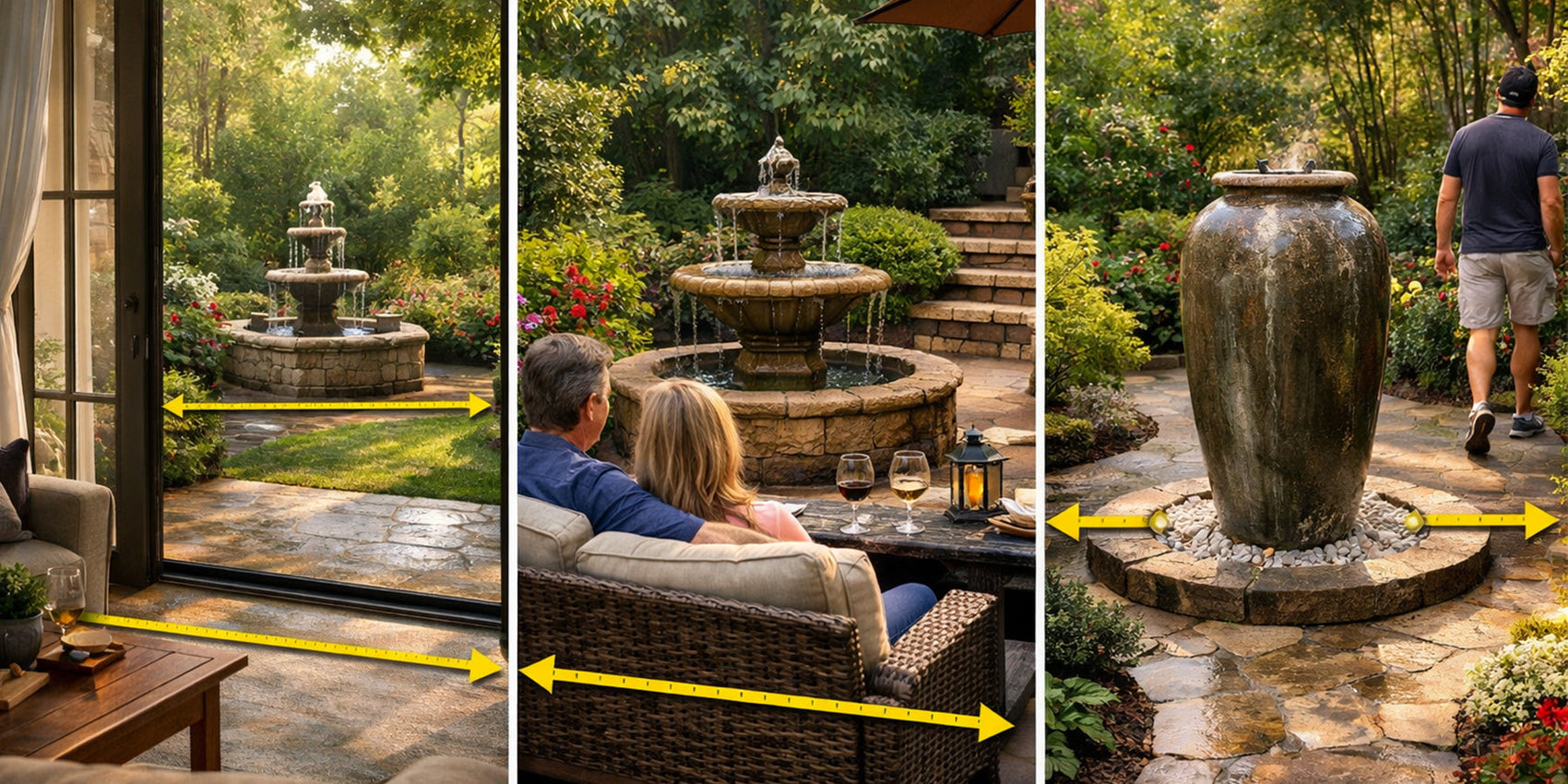 The Ultimate Outdoor Fountain Sizing Guide: Scale, Proportion, and Pla