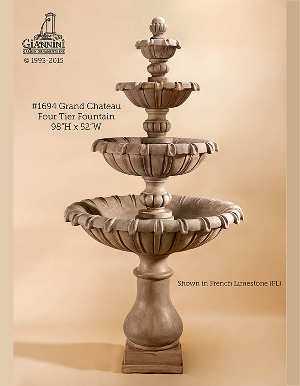 Tiered Outdoor Fountains | 2-Tier & 3-Tier Fountains