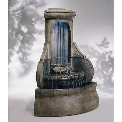 Corner Outdoor Fountains for Stylish Spaces