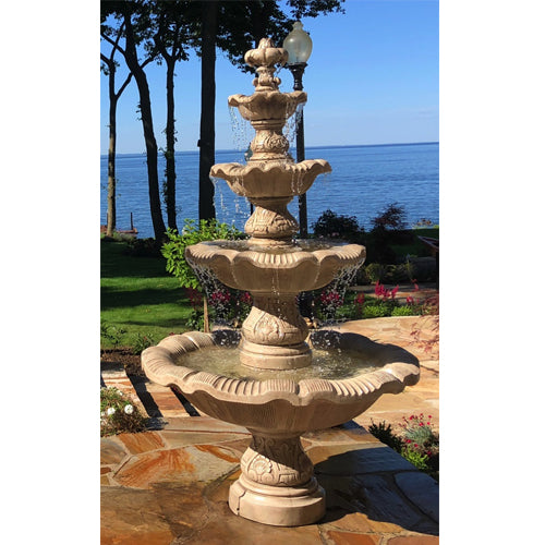 Four Tier Renaissance Fountain